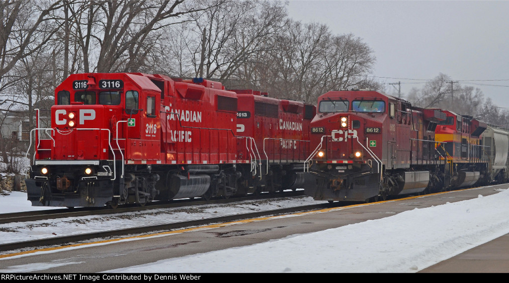 CP 3116, CPs Tomah Sub.